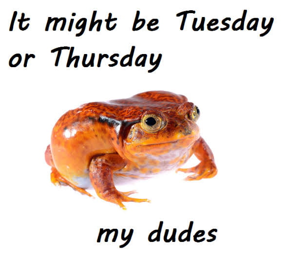 Its Thursday My Dudes