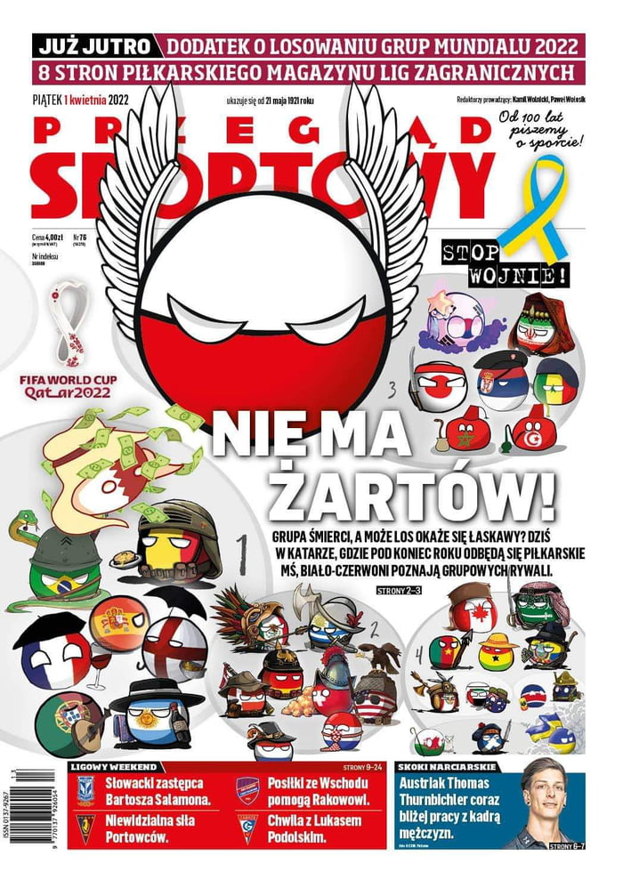Cover of a Polish sport magazine - 9GAG