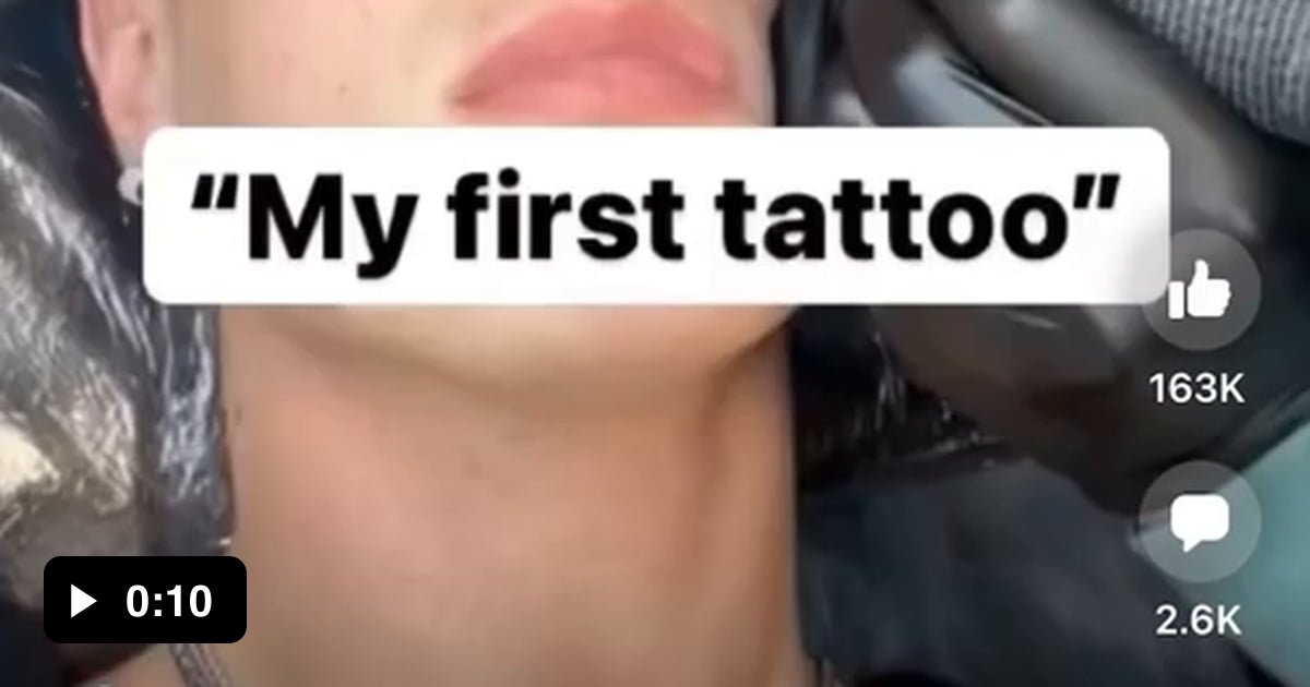 Getting a face tattoo of a scar - 9GAG