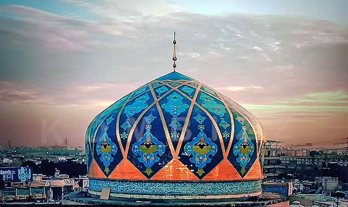 Decorative Turquoise Dome - 9GAG
