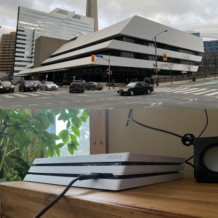 PS4 Pro looks remarkably like a Toronto building. 325 Front St W. Built ...
