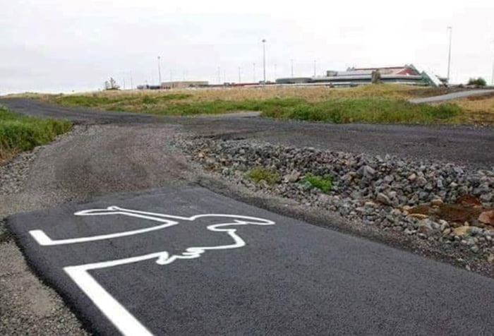 When the cycle path that ends in nothing - 9GAG