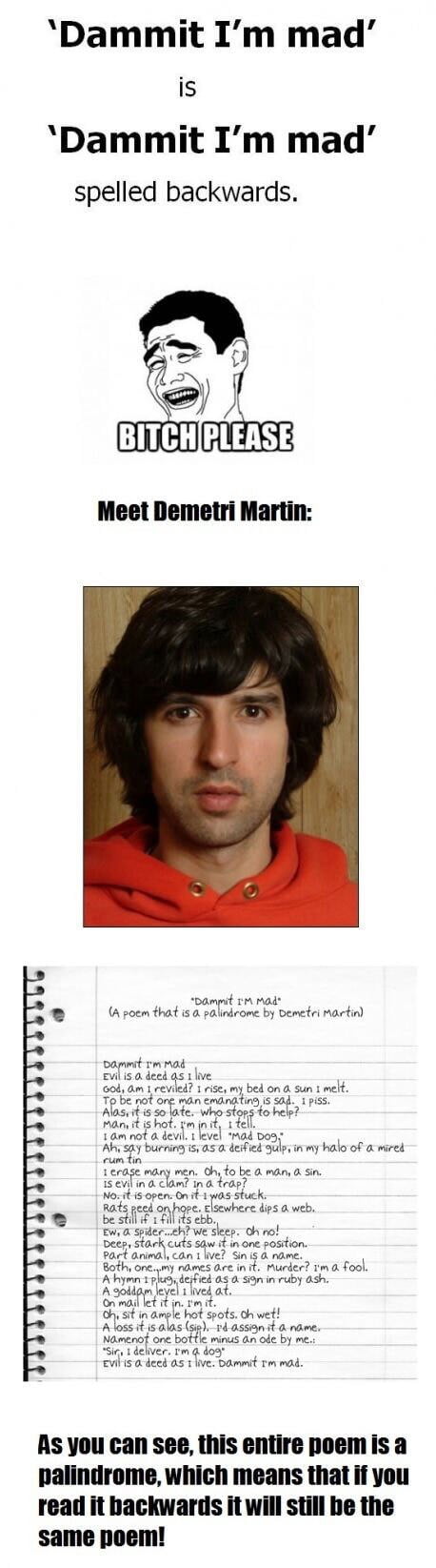 Madam! In Eden, I'm Adam - 9GAG