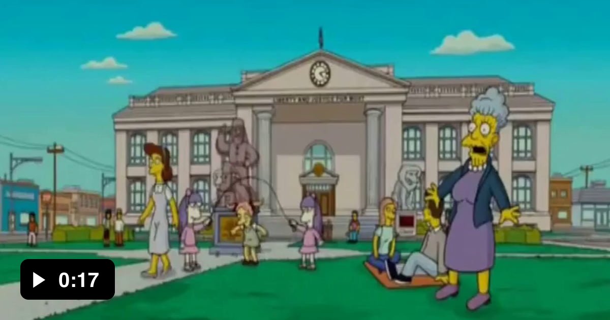 One of the best scenes from the simpsons - 9GAG