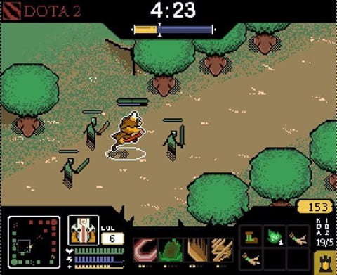 8-bit DotA! 10/10 would play! - 9GAG