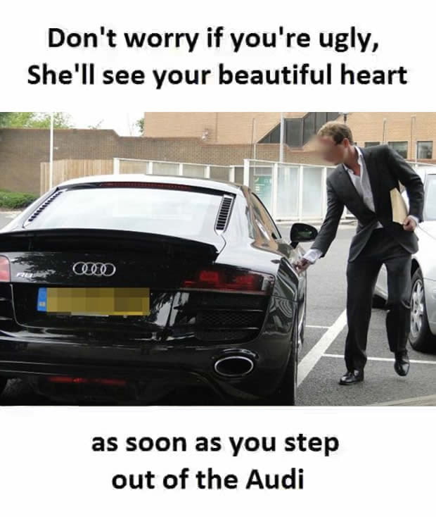 The power of audi - 9GAG