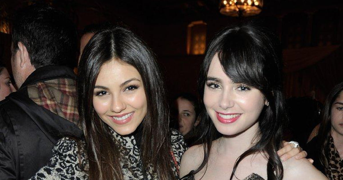 Victoria Justice and Lily Collins - 9GAG