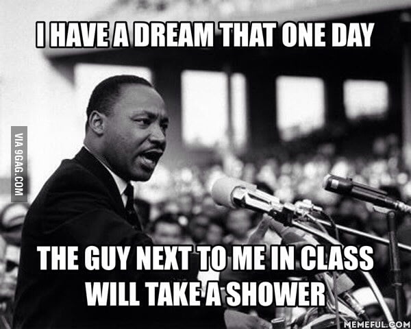 Seriously he f**king stinks - 9GAG