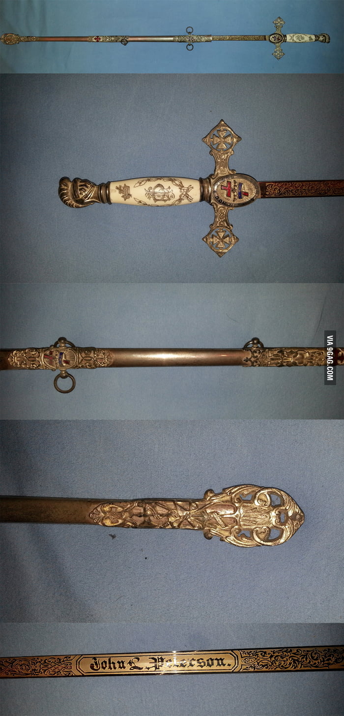 So I've heard you guys like swords, no idea how old it is or what it's ...