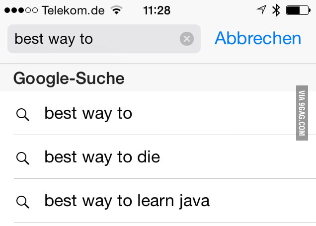 Programmers, know your alternatives - 9GAG