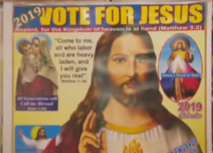 Vote for Jesus - 9GAG