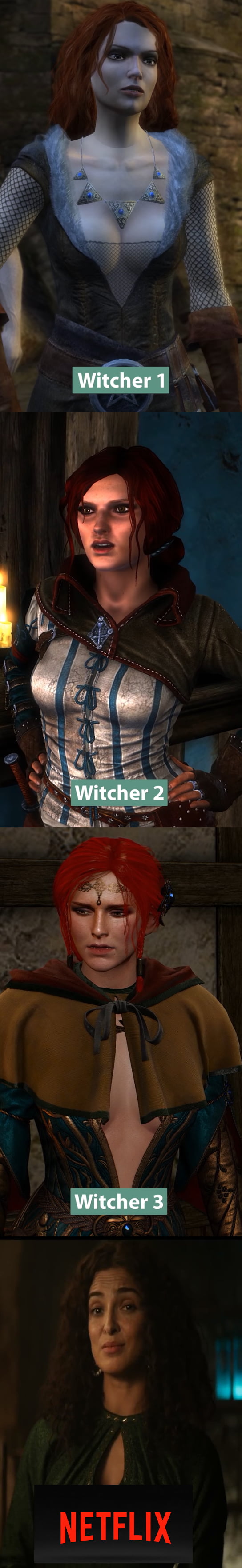 Triss merigold evolution - 9GAG