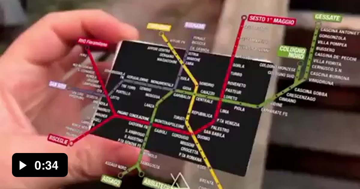 Cool AR metro maps - 9GAG