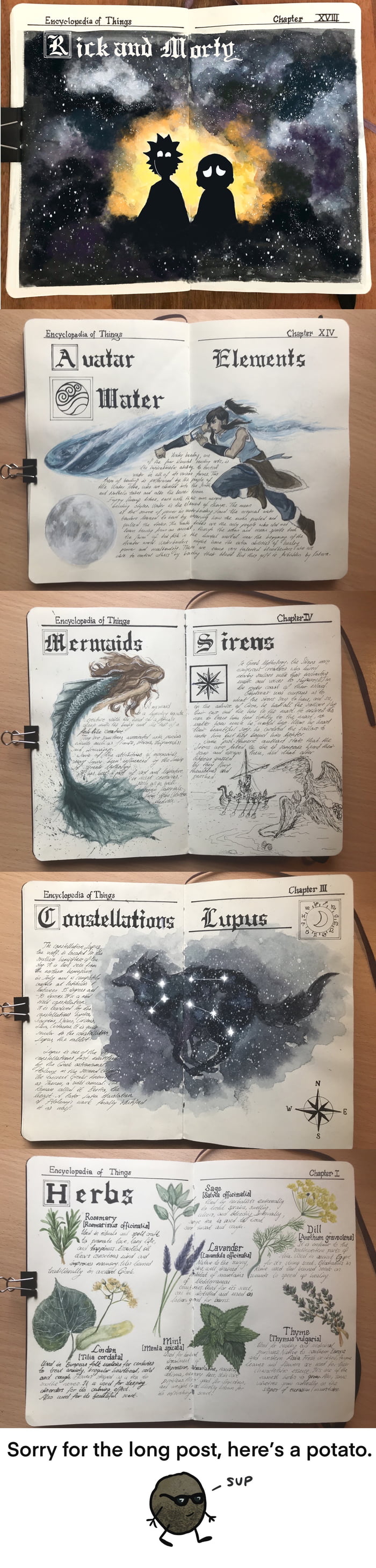 Here is the 2nd part of my hand made Encyclopedia of Things. Hope you ...