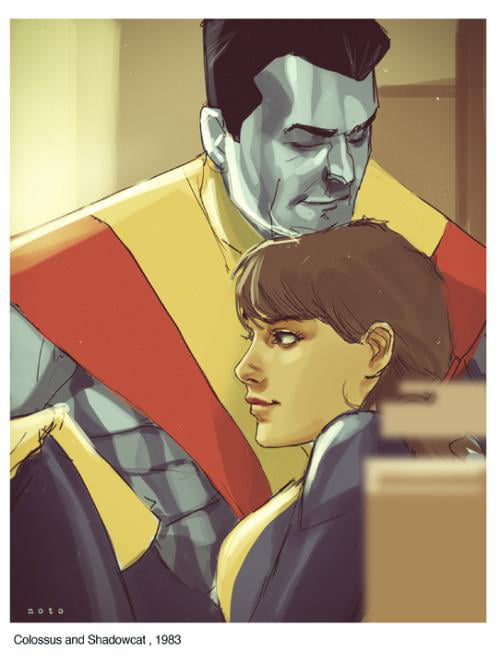 Colossus and Shadowcat, 1983 by Phil Noto - 9GAG
