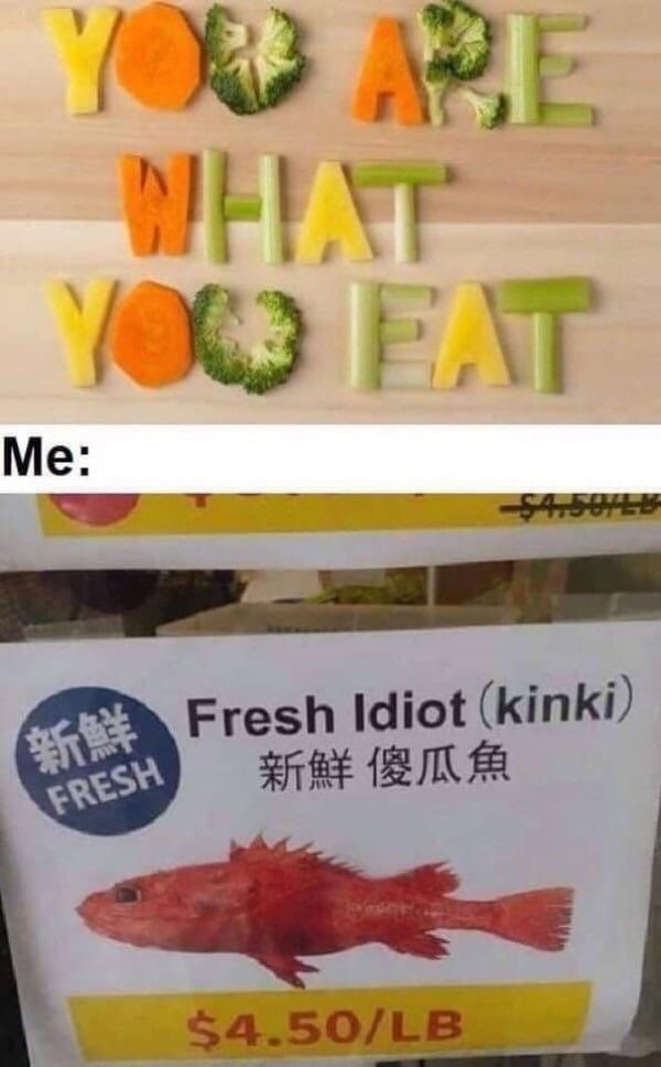 At least it’s fresh - 9GAG