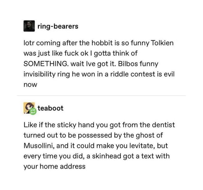 Modern Lotr equivalent - 9GAG