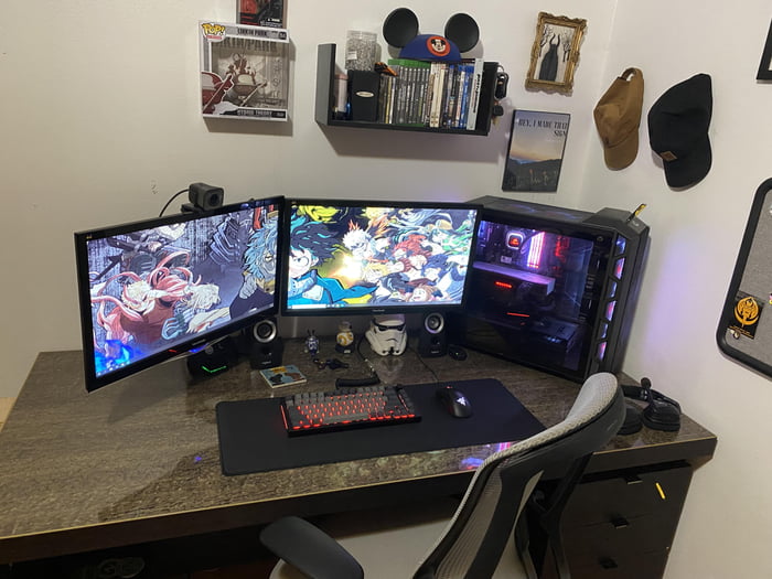 Got a new GPU coming in. One last pic of the current setup. - 9GAG