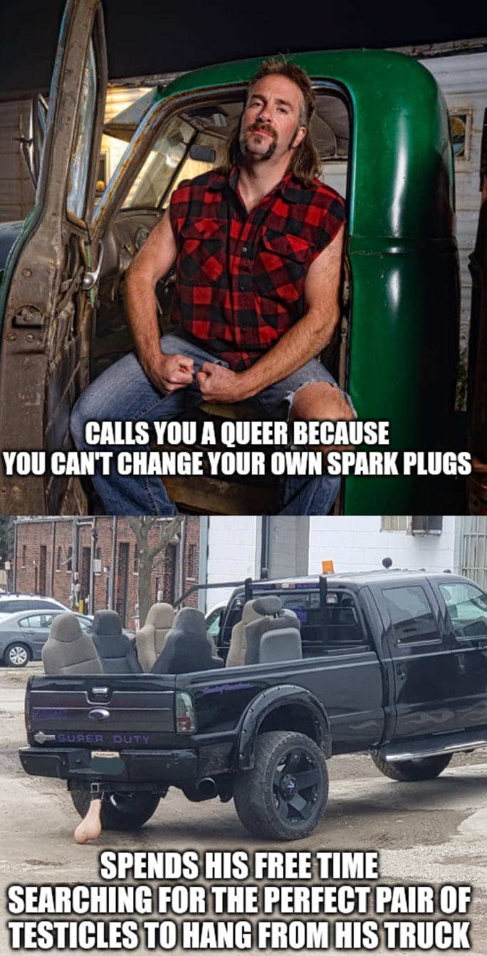 You can't do spark plugs?! - 9GAG
