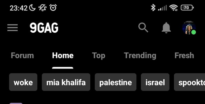 Funny trick, but 9gag actually tells you which tags to block if you ...