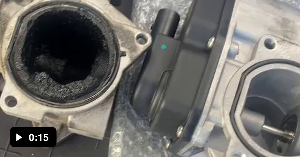 EGR valve after 14 years, Audi A4.. - 9GAG