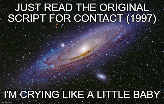 We now have tech to make the movie as it was intended. And the world is ...