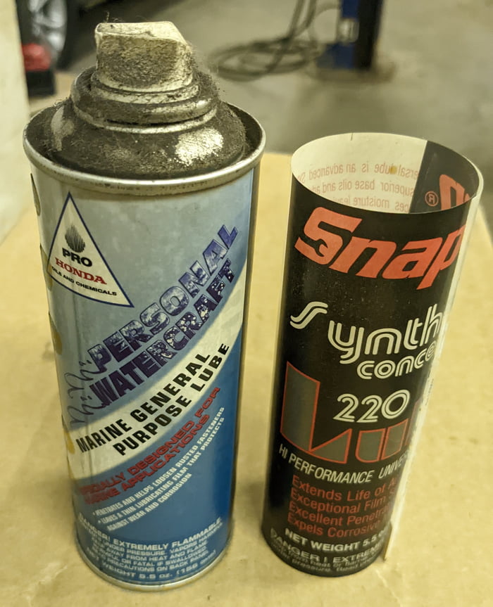 I've been using this Snap-on branded air tool lube for years. The label ...