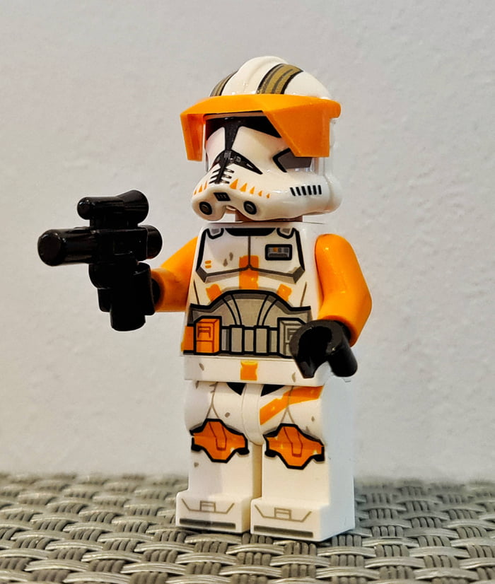 Finally able to get a hold of the more accurate custom visor for Cody, so much better than the ...