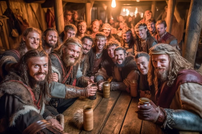 Northmen group selfie - 9GAG