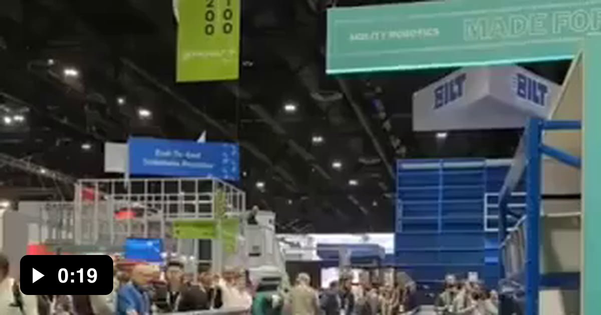 Video of a robot collapsing in a scene that seemed to fall from ...