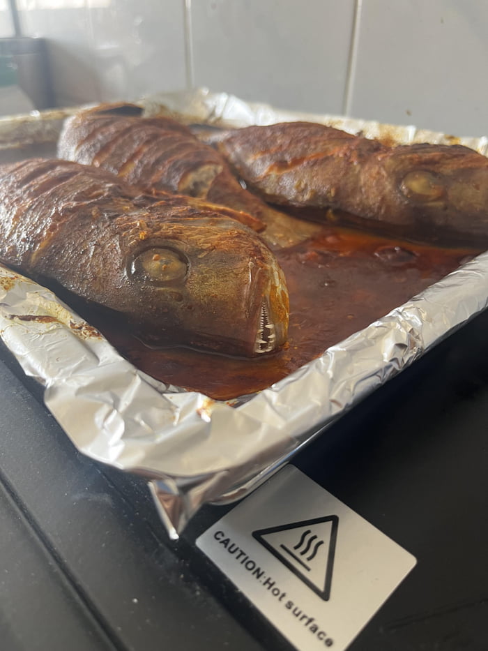 Yummy baked fish! - 9GAG