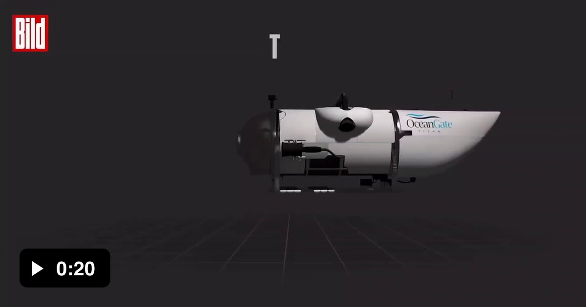 Animation of the Titan Implosion - 9GAG