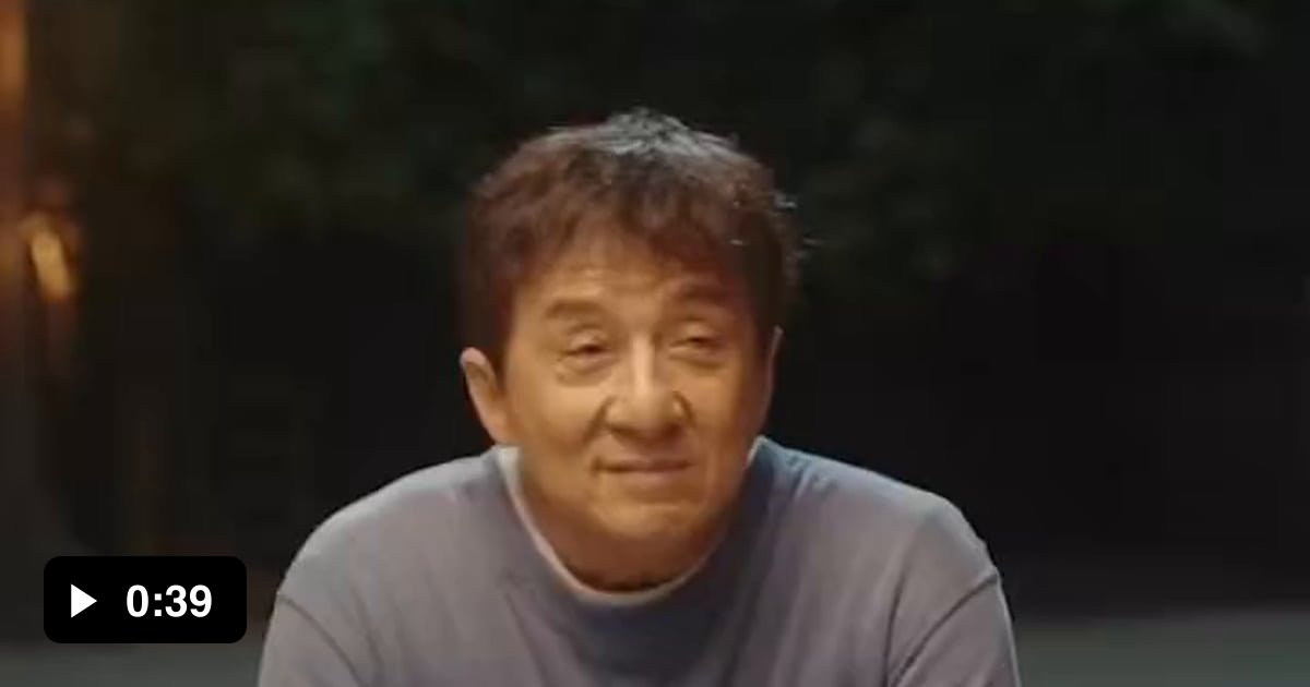 Jackie Chan and his daughter crying while watching some of his old ...