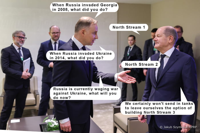No tanks because of North Stream 3 - 9GAG