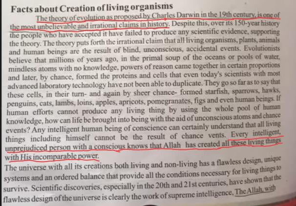 This is text from the class 10th biology book of Pakistan trying to ...