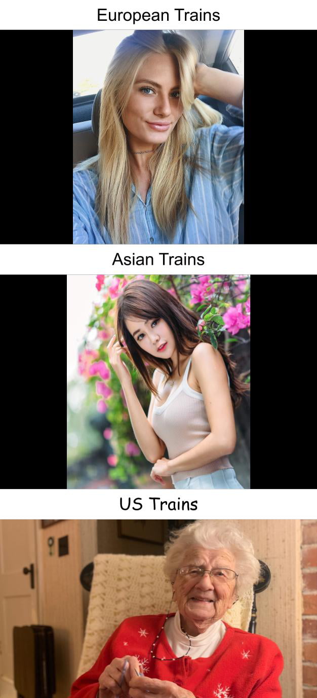 Bro, our train game is weak af - 9GAG