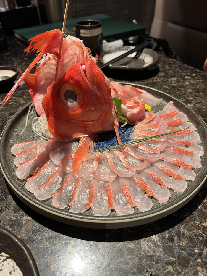 Red snapper sushimi - 9GAG