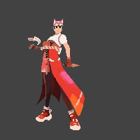 Working on Kiriko pixel art, any advice? - 9GAG