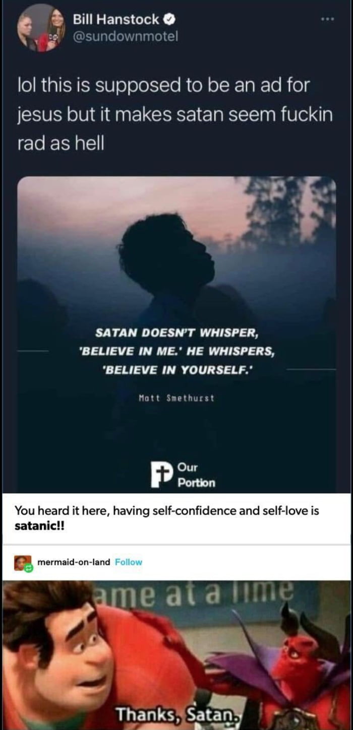 I owe you one, Satan! - 9GAG