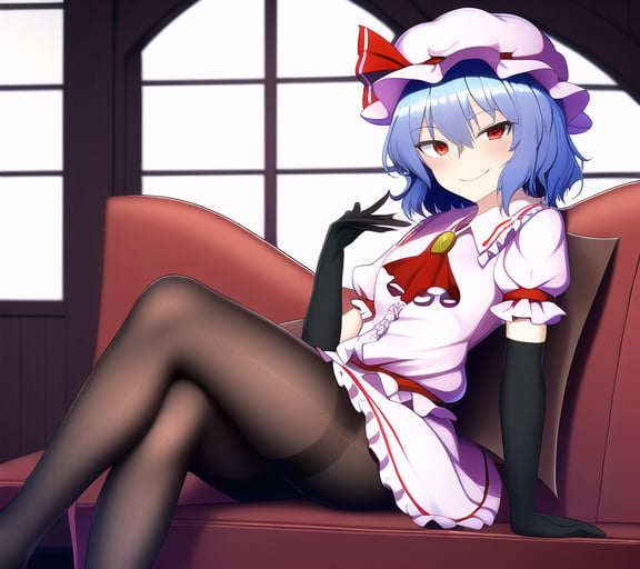 Remilia Scarlet (AI drawing) - 9GAG