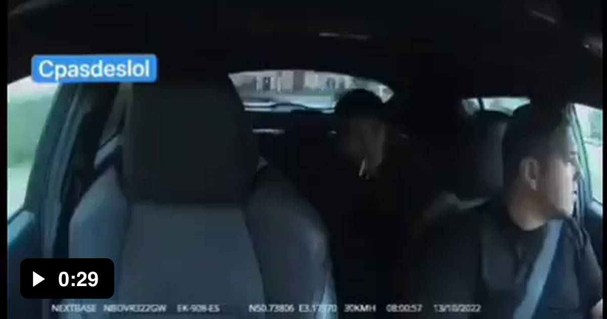 French couple attack their Uber driver. - 9GAG