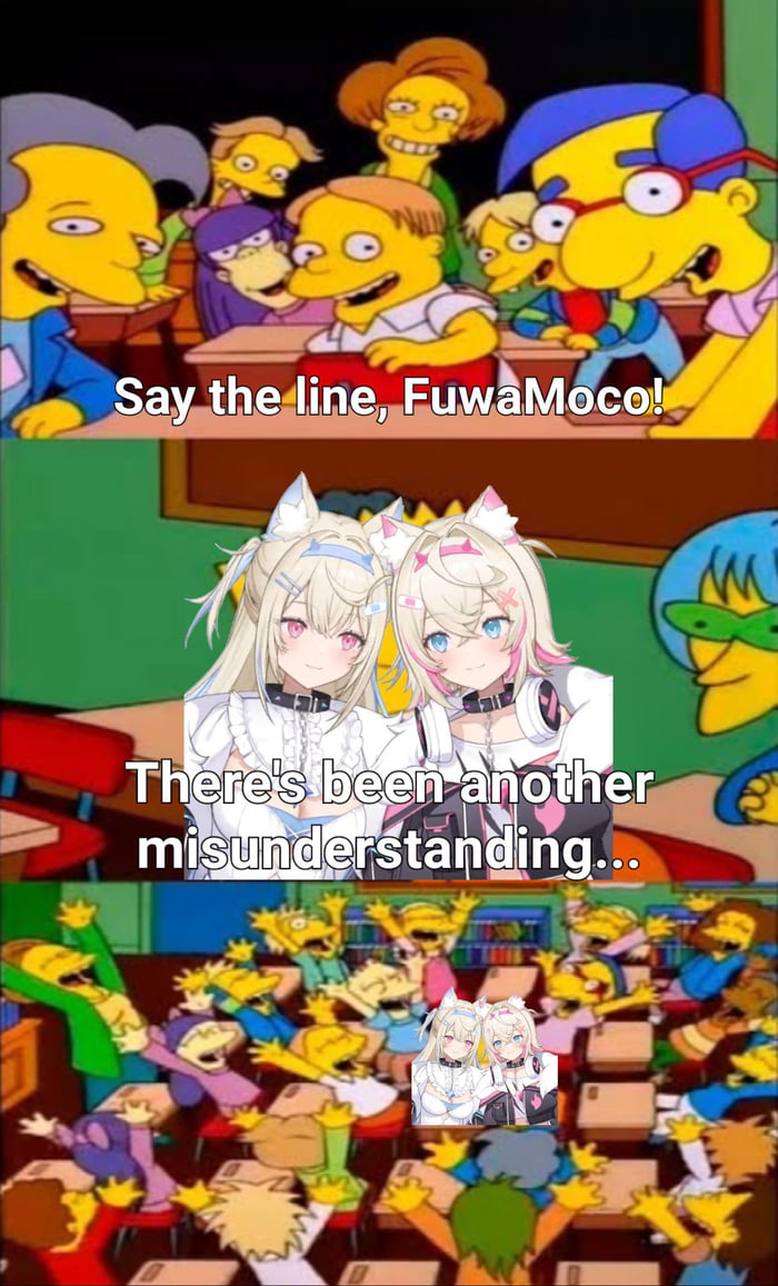 FuwaMoco Morning might never be complete without it - 9GAG