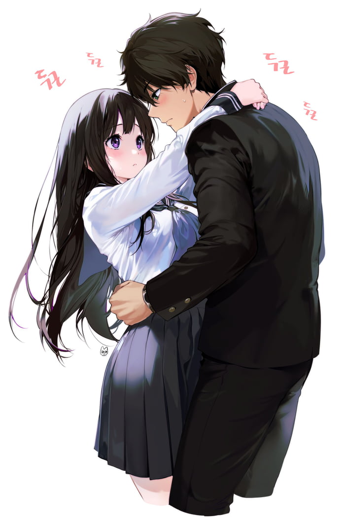 Eru Chitanda & Oreki - 9GAG
