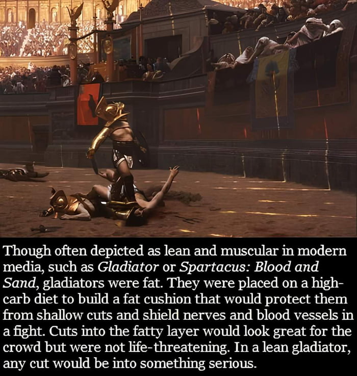 So apparently I'm build like a gladiator... - 9GAG