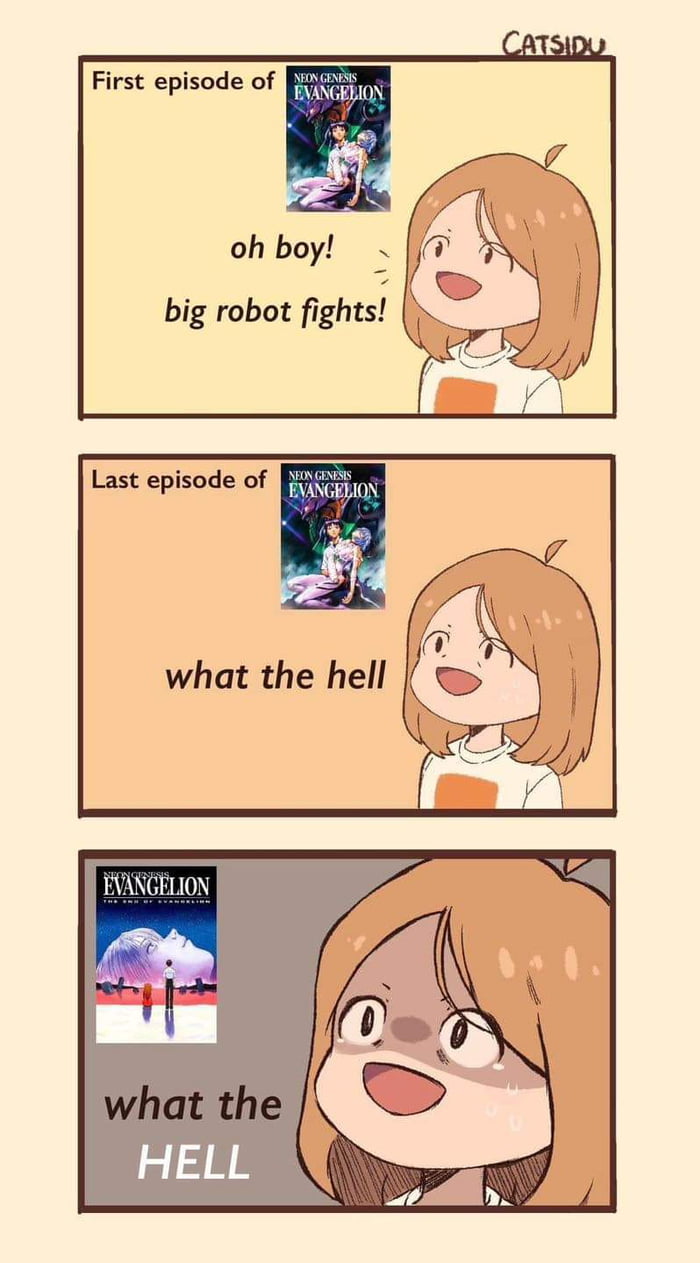The evangelion experience. - 9GAG
