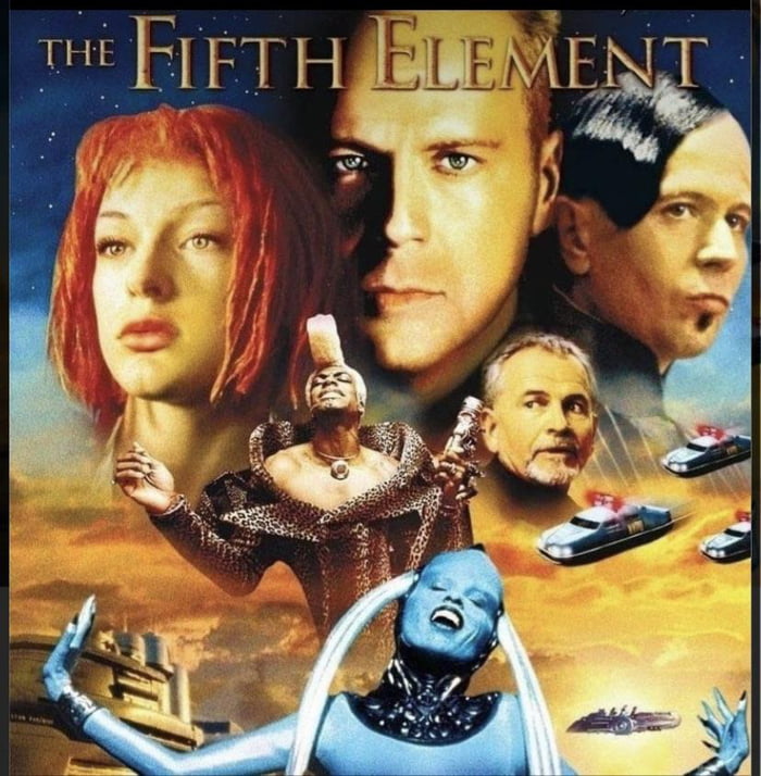 The Fifth Element a 1997 Packed Si-Fi movie Starring Bruce Willis, Gary ...