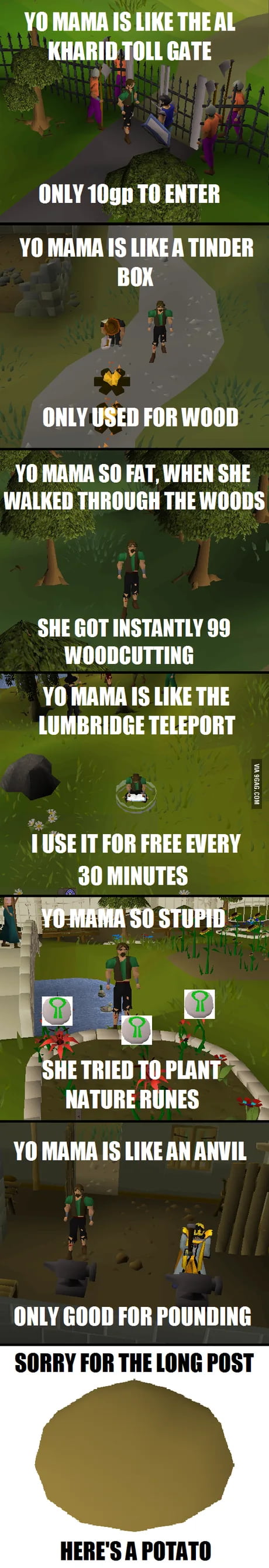 RuneScape always puts a smile on my face - 9GAG