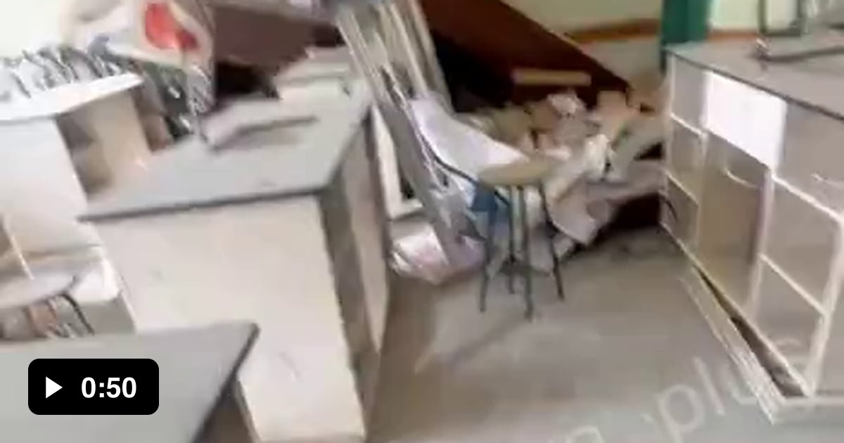 Just a typical school with some chairs, lawnmower, and 120mm ...