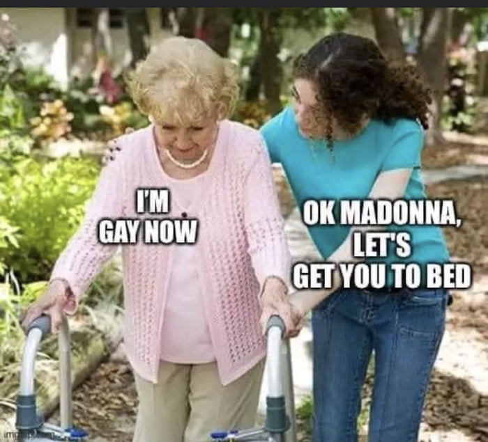 Nap time Granny. - 9GAG