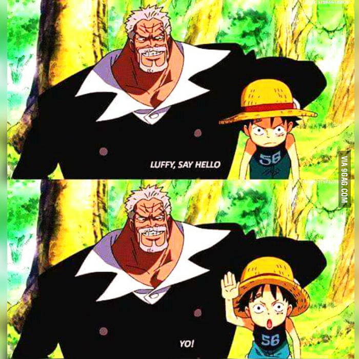 Guys , I present to you Monkey D. Luffy . Say 'Hi'!! (*_ *) - 9GAG